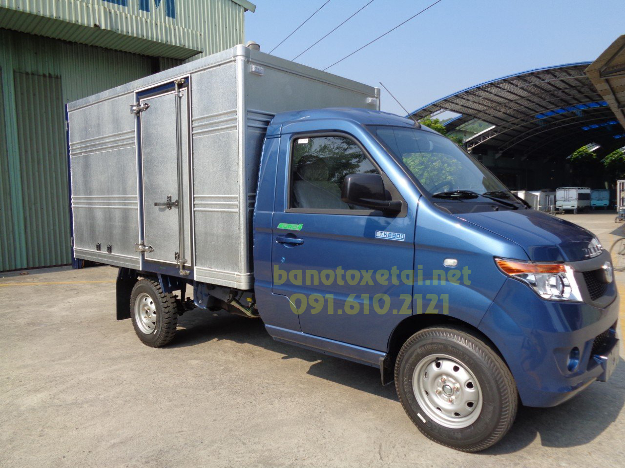 Giá xe tải thùng Kenbo - Giá xe tải Van Kenbo cập nhật mới nhắt 04/2021